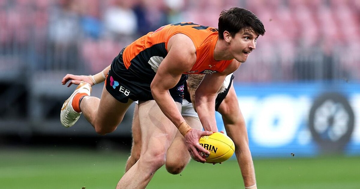 Star GWS Giants defender Sam Taylor sidelined indefinitely after nasty ...