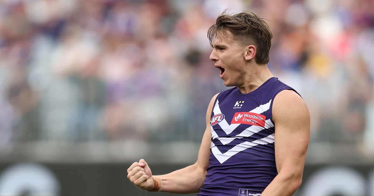 Caleb Serong is so right: Fremantle Dockers star joins club legends ...