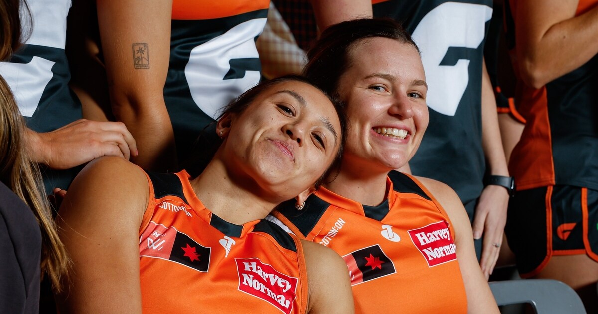 AFLW 2024 Media - GWS Team Photo Day
