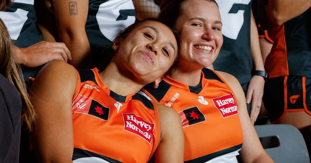AFLW 2024 Media - GWS Team Photo Day