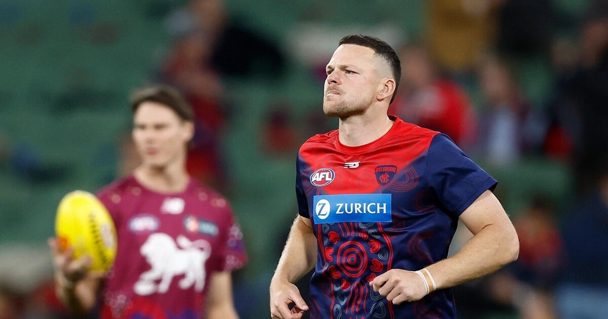 Melbourne Demons defender Steven May 'embarrassed' after staging fine ...