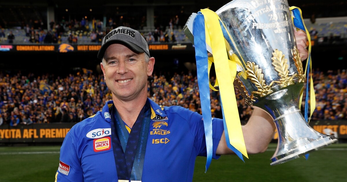 A coaching journey: Adam Simpson's career at West Coast Eagles