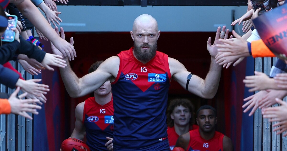 'Ambitious' Max Gawn eyeing early return, season over for Melbourne ...