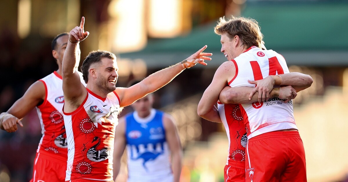 Match report: Sydney Swans v North Melbourne Kangaroos