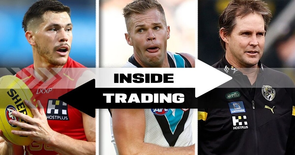 Victorian clubs' trade watch on Port star Dan Houston, big race for ...