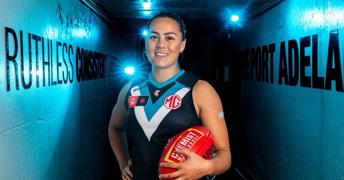 'She's the vibe': How unheralded Port Adelaide gun Justine Mules-Robinson has stepped up