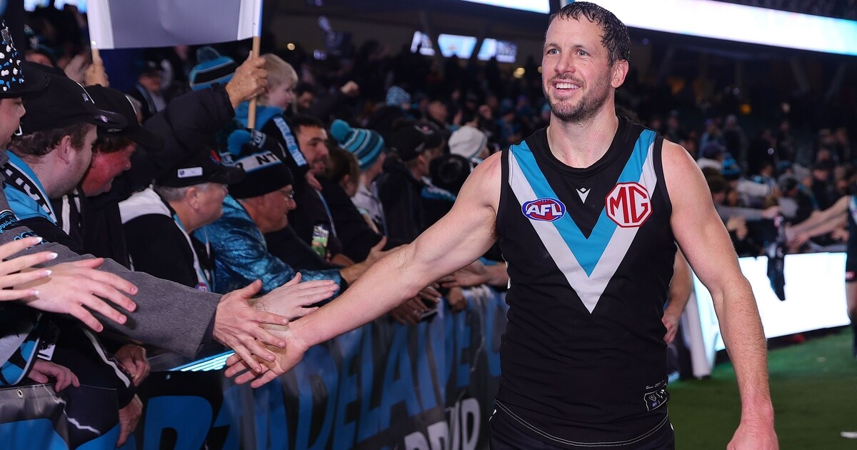Staying power: Port Adelaide veteran Travis Boak makes big call on future
