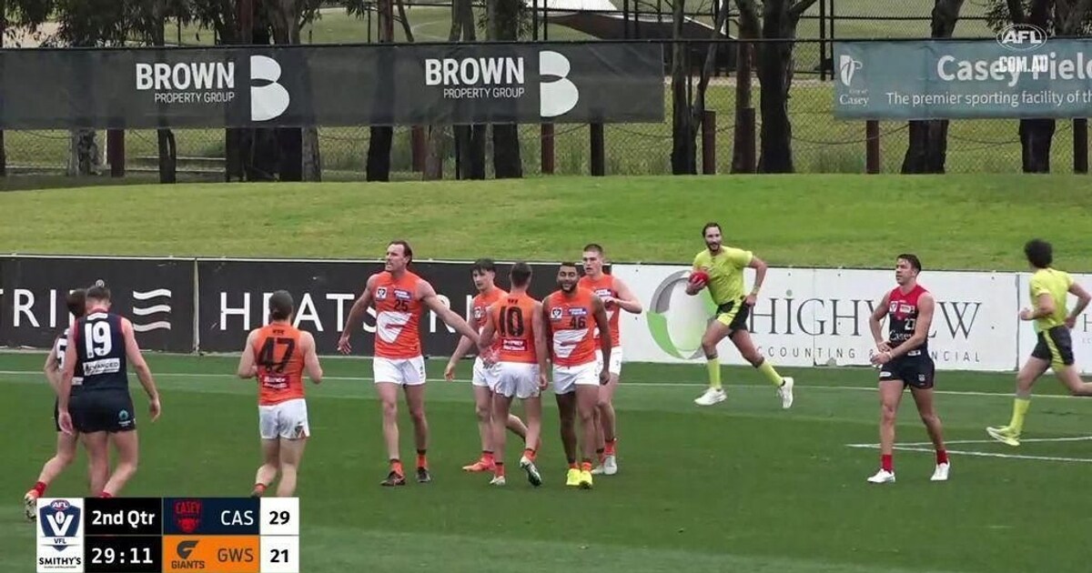 VFL Showreel, R18: Max Gruzewski highlights