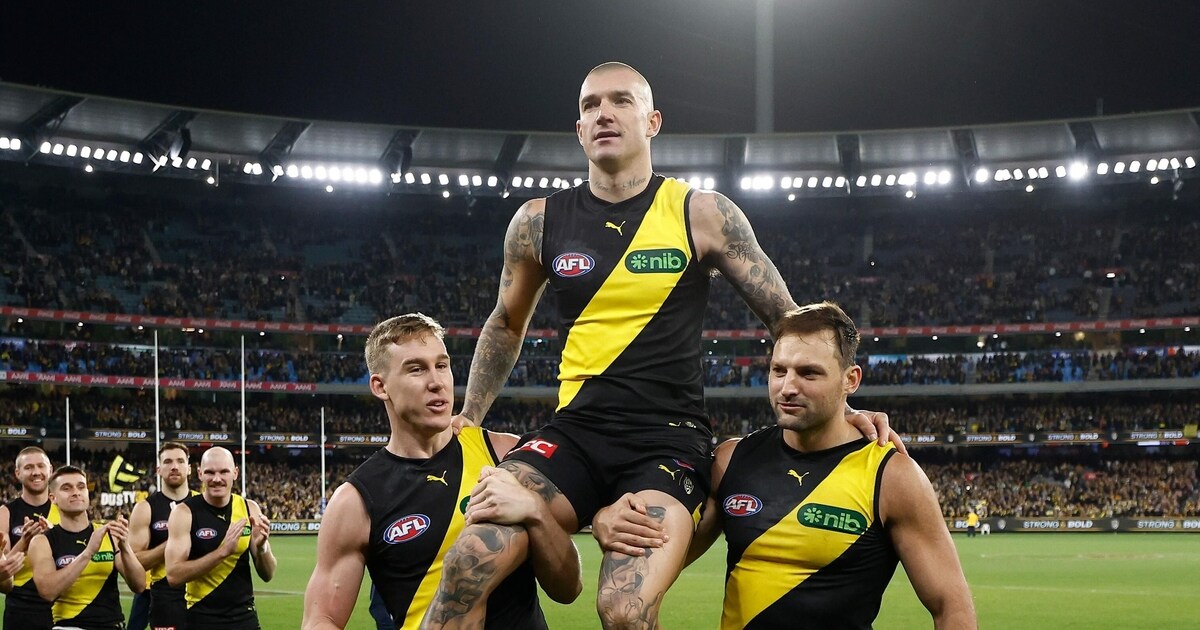 Richmond legend Dustin Martin retires, effective immediately