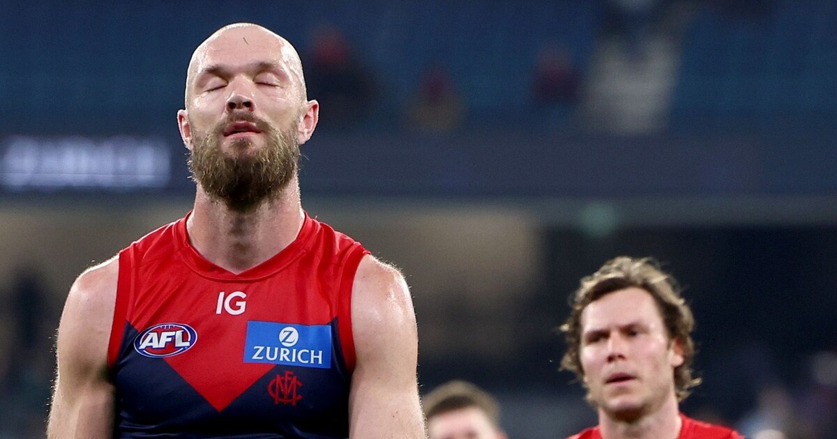 Melbourne Demons captain Max Gawn 'in good spirits' despite freak ...