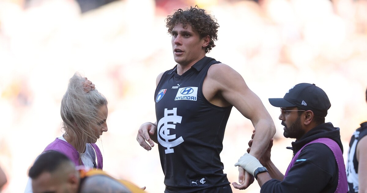 Carlton Blues make call on gun forward Charlie Curnow, defender Mitch ...