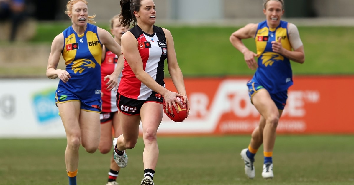 AFLW 2024 Practice Match - West Coast v St Kilda
