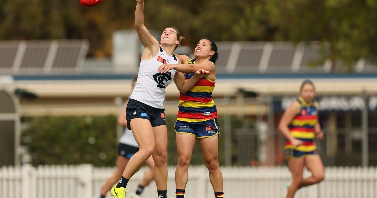AFLW 2024 Practice Match - Adelaide v Carlton