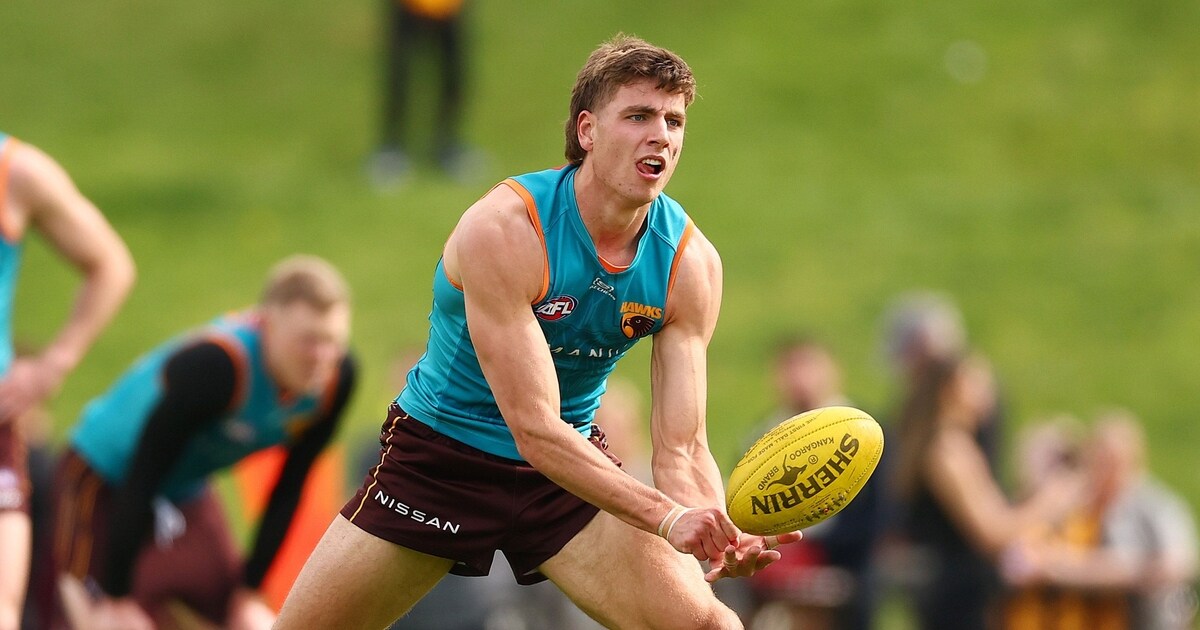 'Not put a foot wrong': Hawthorn Hawks back young defender Jai Serong ...