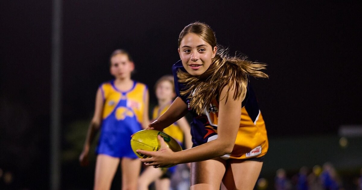 Eagles stars inspire next-gen AFLW hopefuls at Perth clinic