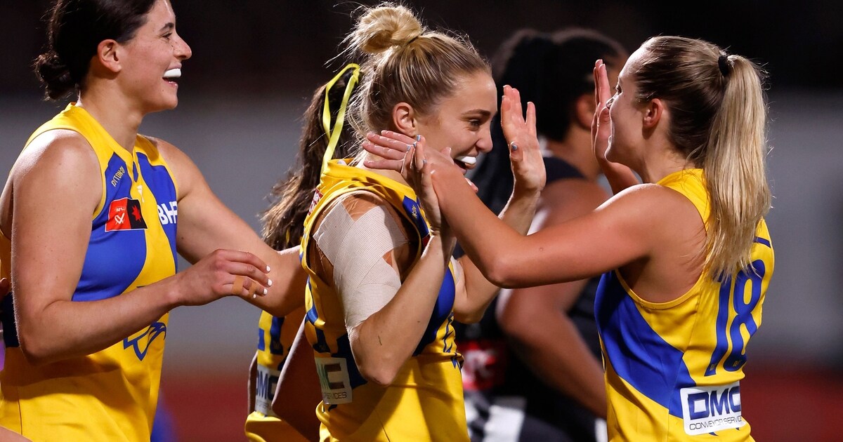 West Coast Eagles reach new heights as winless Collingwood Magpies ...