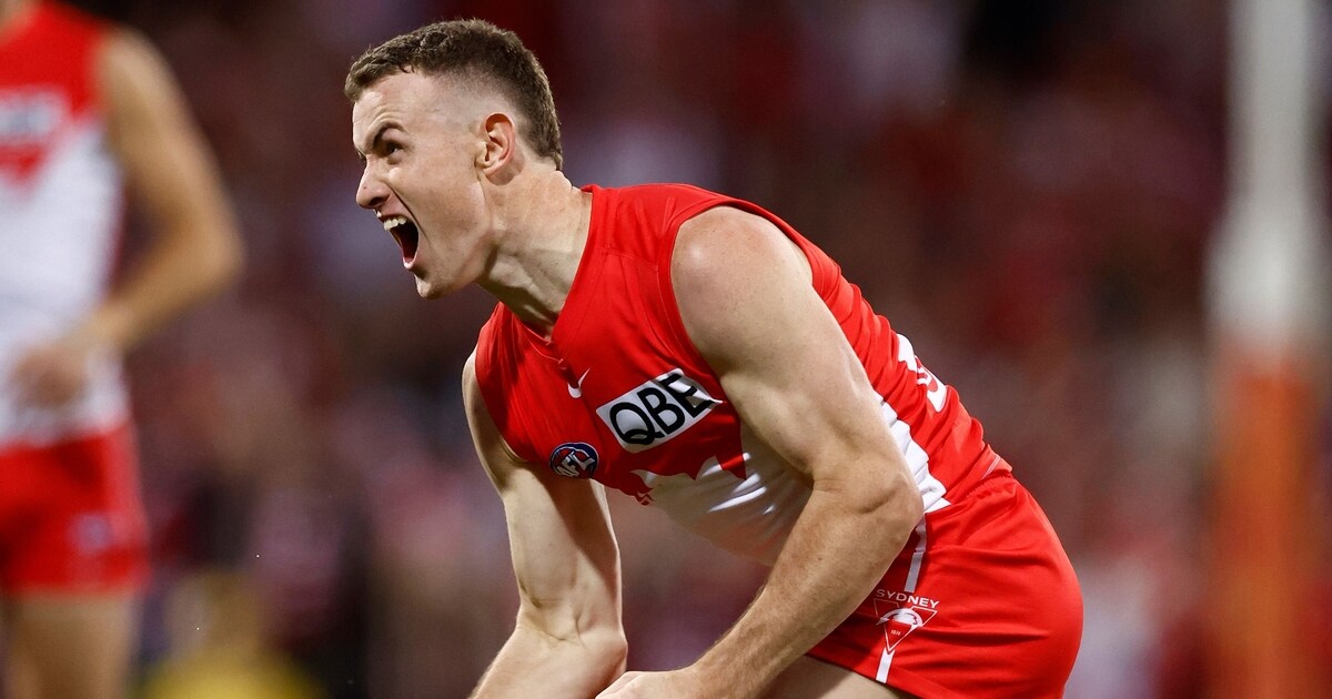 Gun Sydney Swans mid Chad Warner remaining focused amid Grand Final ...