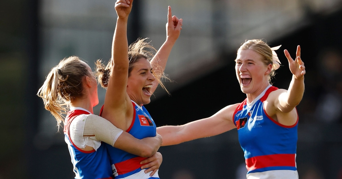 Tam Hyett elated over Western Bulldogs Dogs' first win, Sam Wright rues ...