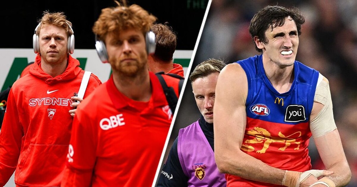 GF TEAMS: Brisbane Lions make Oscar McInerney call as Grand Final teams ...