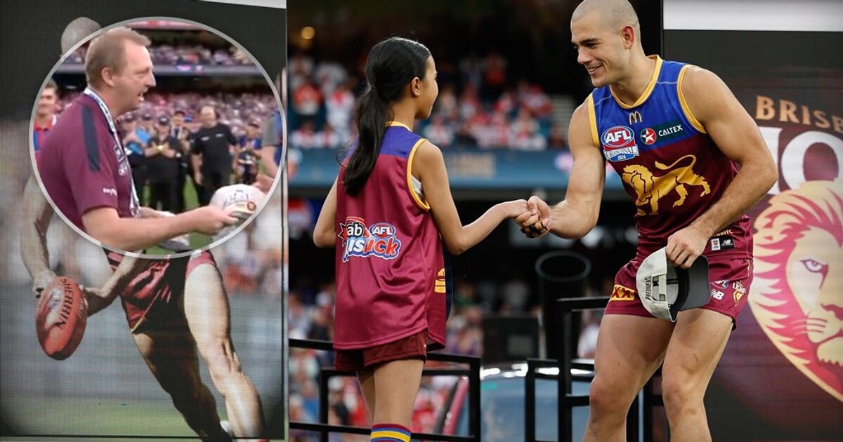 Hat tip: The man, Scott Pyle, at the centre of viral Grand Final moment