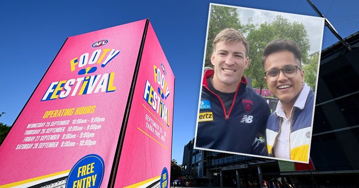How a footy novice caught Grand Final fever outside the MCG