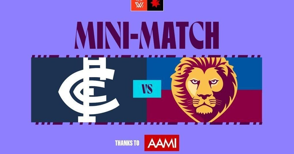 AFLW Mini-Match: Carlton v Brisbane