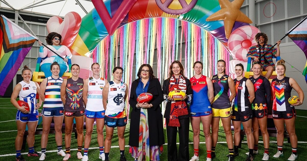 AFL celebrates 2024 NAB AFLW Pride Round
