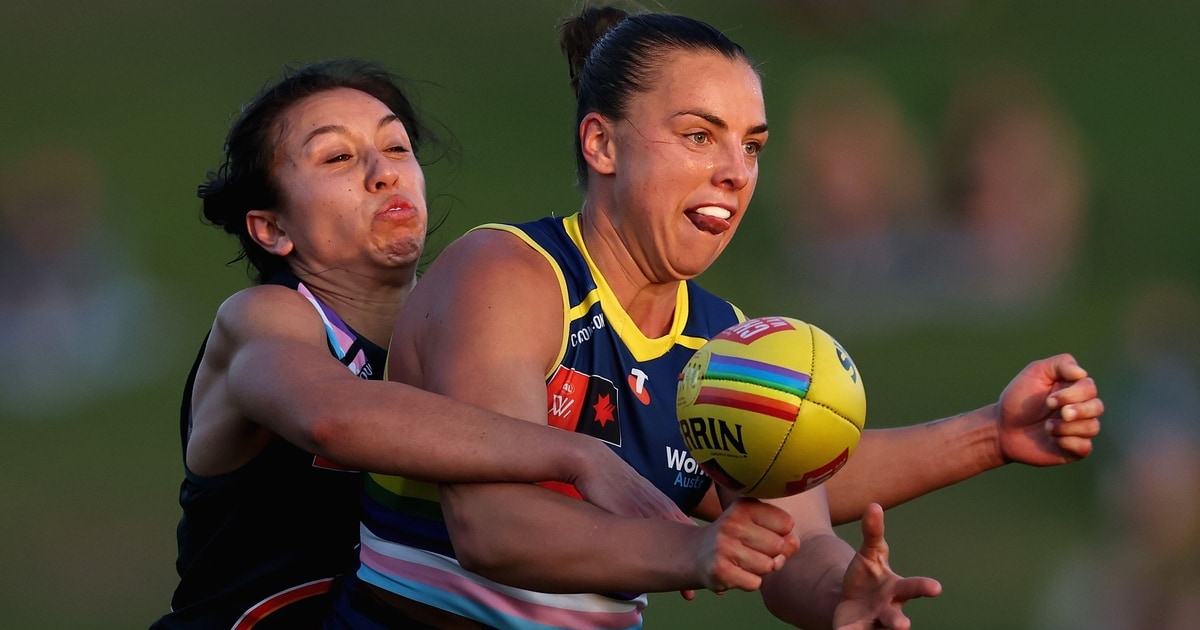 Prolific Adelaide Crows star Ebony Marinoff leads player of the season ...