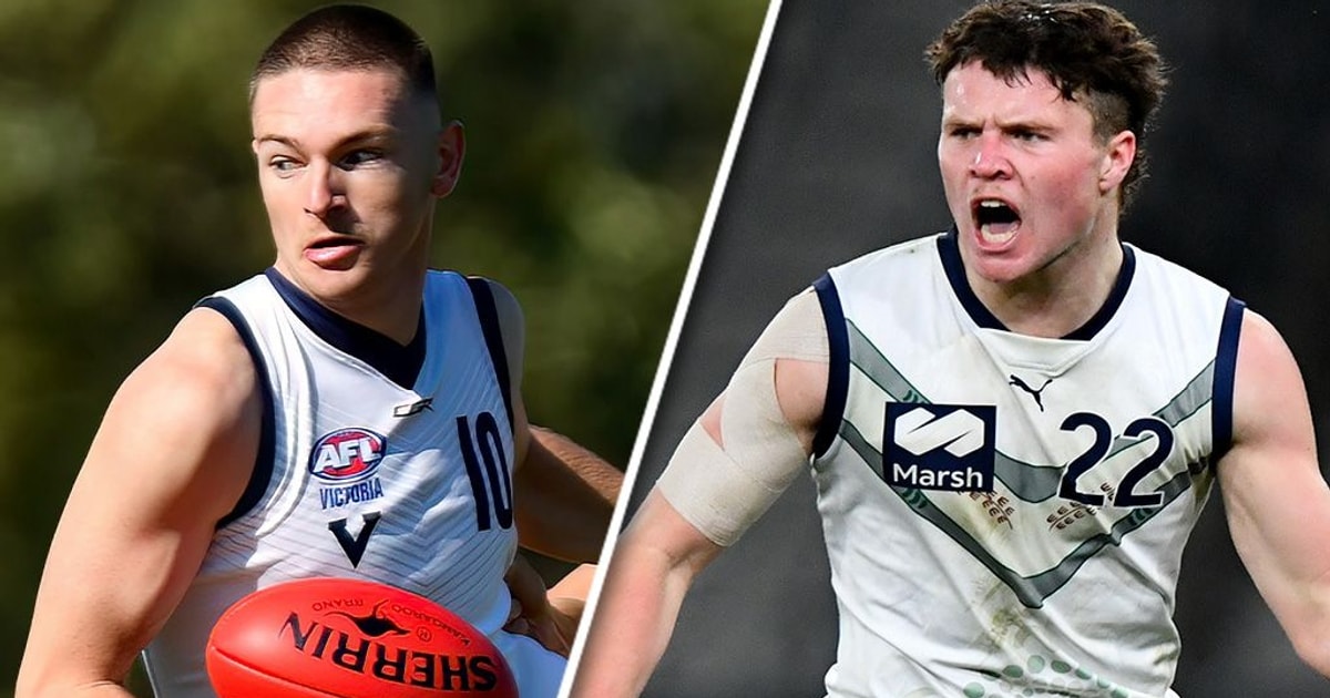 Double act: Draft prospects Cooper Hynes and Harvey Langford's 'pretty ...