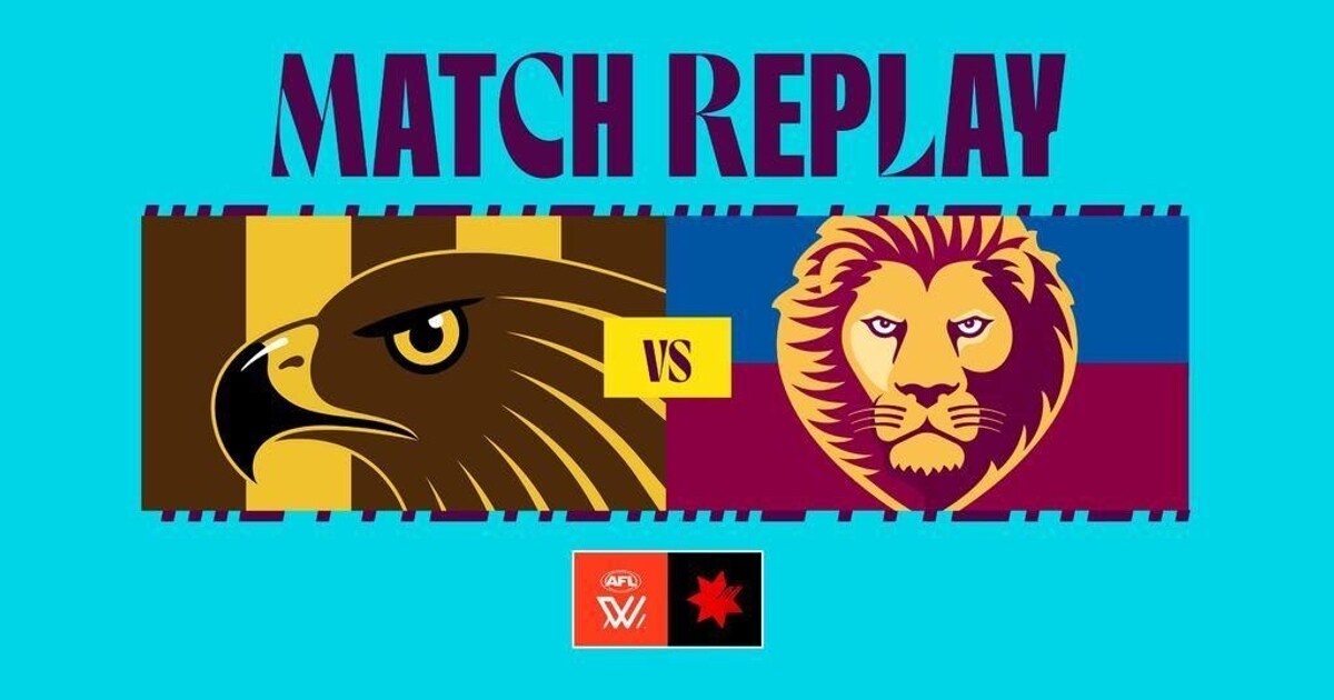 AFLW Match Replay: Hawthorn v Brisbane