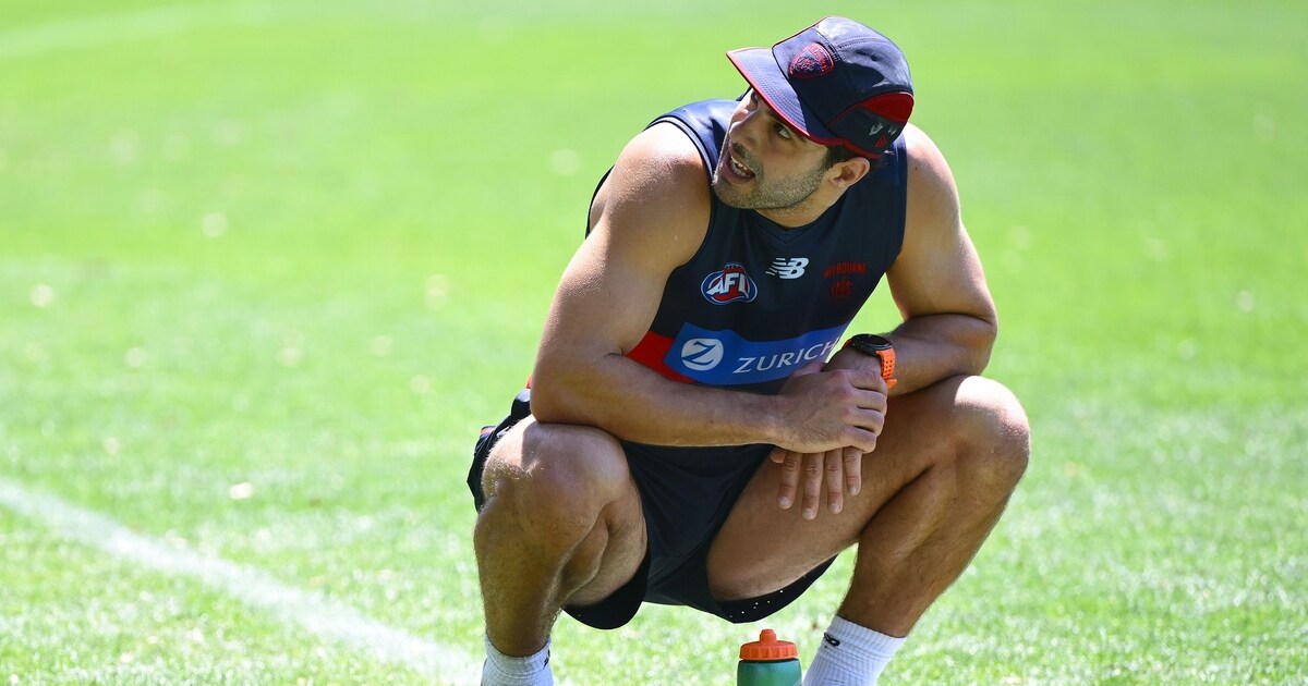 Gun Melbourne Demons mid Christian Petracca suffers injury blow at training