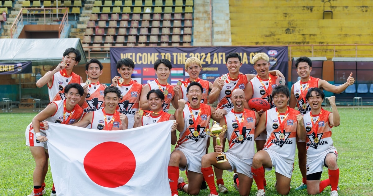 AFL Asia Cup Men’s Grand Final: Japan crowned champions of Asia