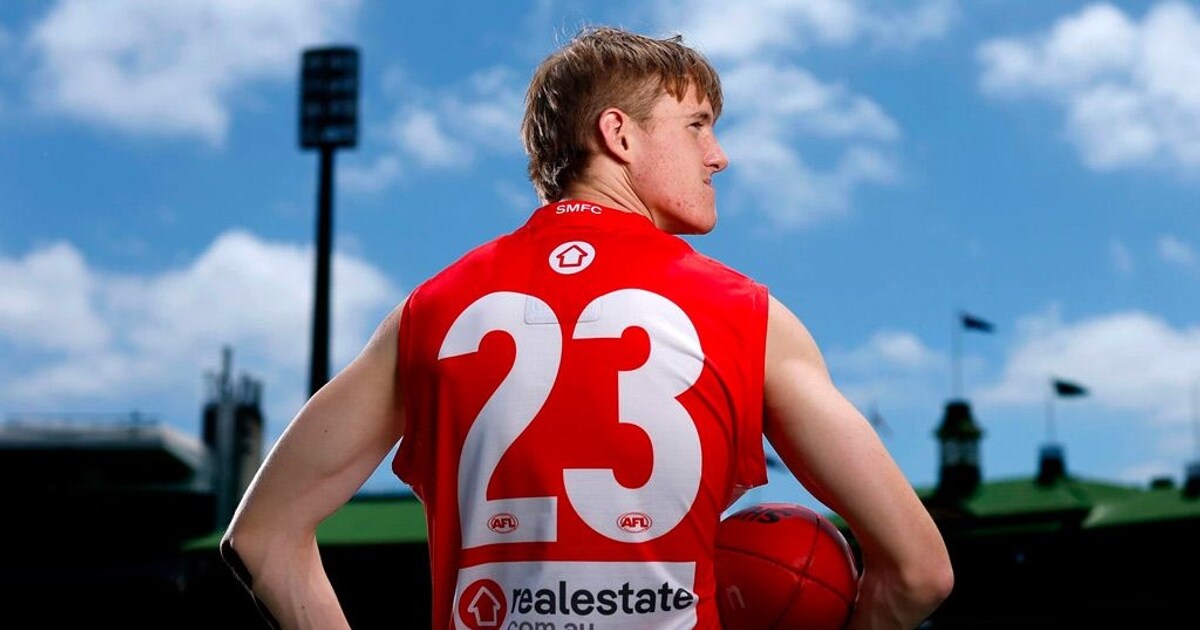 'I like that pressure': How Sydney Swans draftee Ned Bowman landed ...